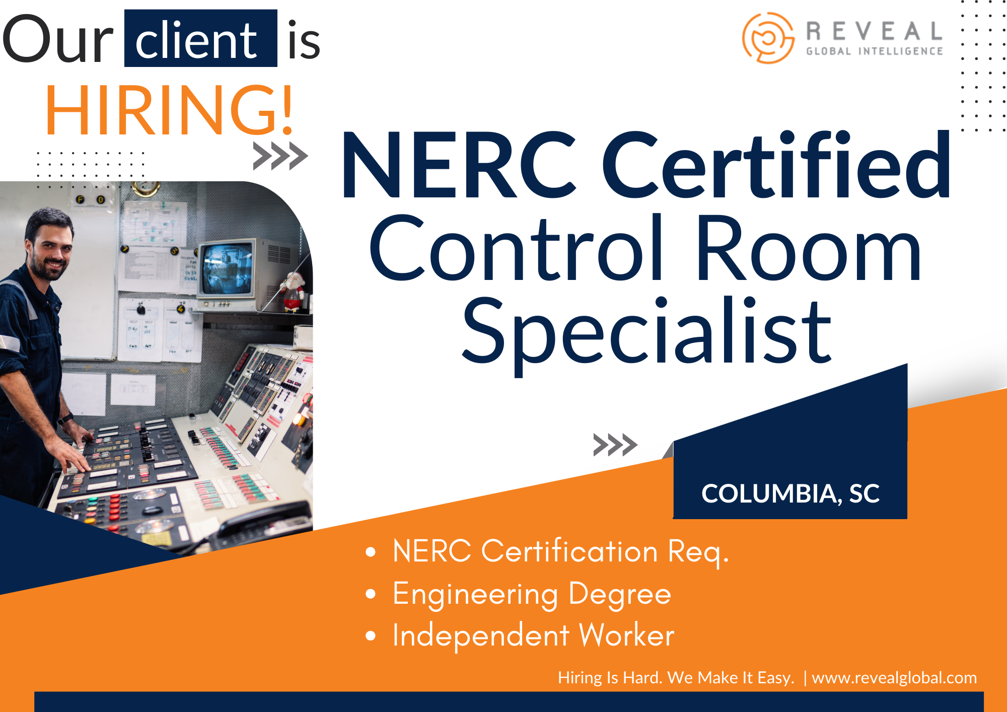 NERC Certified Control Room Specialist